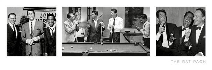 Plakat, Obraz The Rat pack - 3 images | Plakaty ścienne | 3+1 GRATIS ...