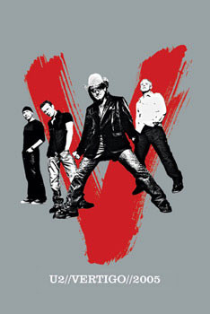 Plakát U2 - vertigo | Obraz na zeď | 3+1 zdarma | Posters.cz