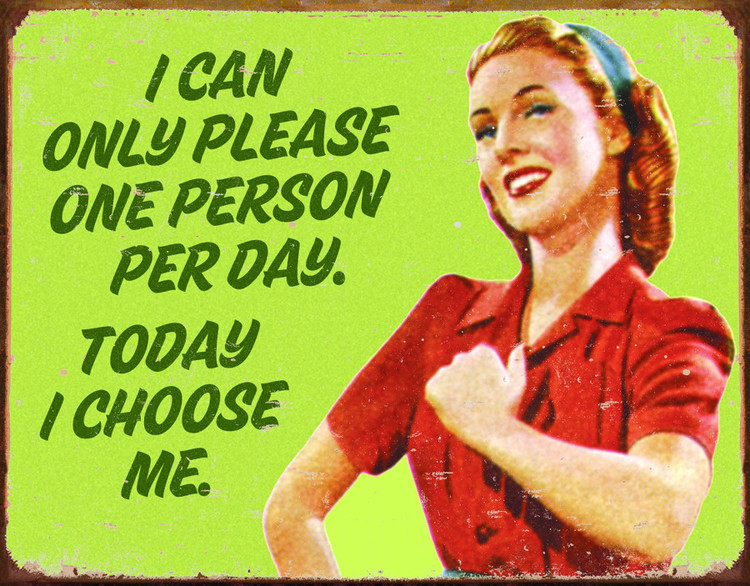 Plaque I CHOOSE ME | Plaques métal vintage décoratives | Europosters