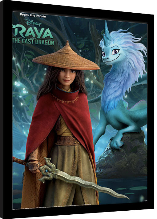 Raya and the Last Dragon - Fireflies Framed poster | Buy at UKposters