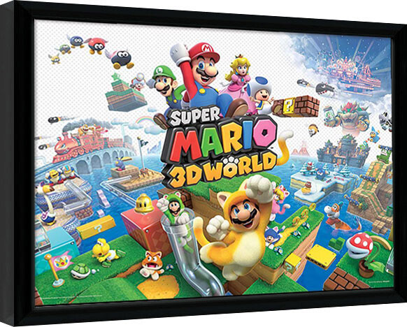 Super Mario - 3D World Framed poster | Buy at UKposters