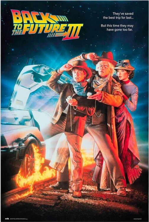 Plakat Back to the Future 3 | Poster an der Wand | 3+1 GRATIS | Europosters