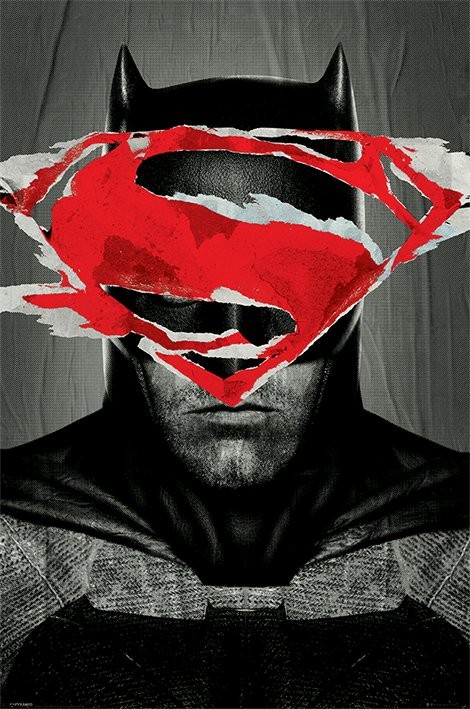 Plakat Batman vs. Superman - Batman Teaser | Poster an der Wand | 3+1 ...