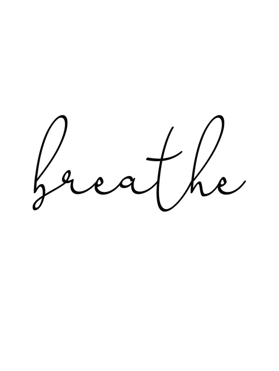 Plakat breathe, Finlay & Noa | Poster an der Wand | 3+1 GRATIS ...