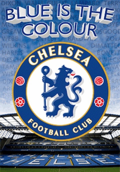 CHELSEA - crest 3D Poster, Kunstdruck bei EuroPosters