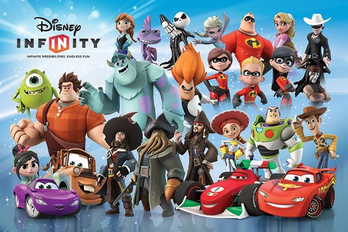 Plakat Disney Infinity - Character Montage | Poster an der Wand | 3+1 ...
