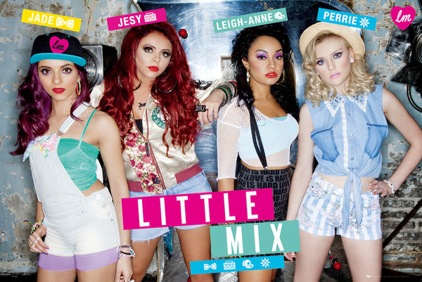 Plakat Little mix - names | Poster an der Wand | 3+1 GRATIS | Europosters