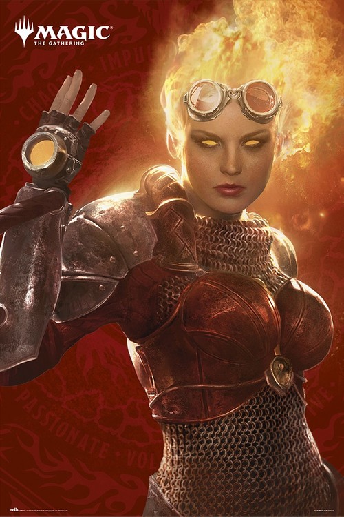 Poster, Quadro Magic The Gathering - Chandra | Poster sul muro | 3+1 ...