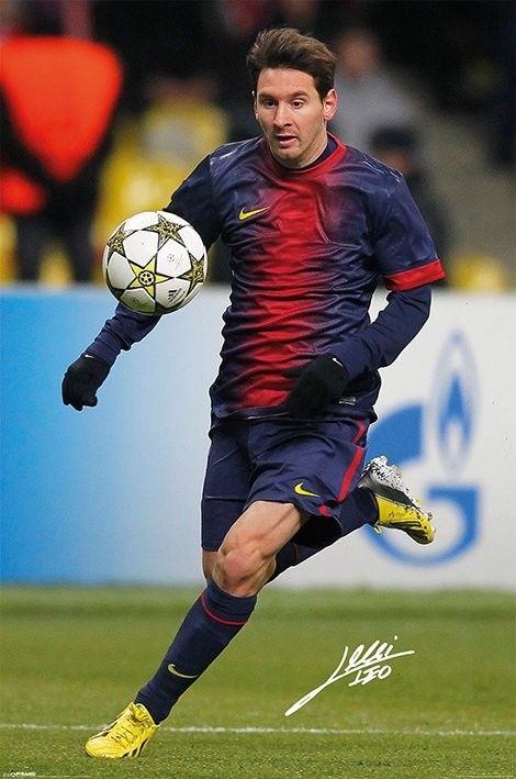 Plakat Messi - autograph | Poster an der Wand | 3+1 GRATIS | Europosters