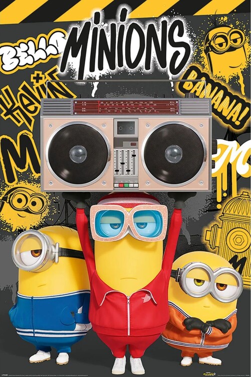 Poster, Quadro Minions: The Rise of Gru - Grus Crew | Poster sul muro ...