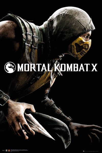 Plakat Mortal Kombat X - Cover | Poster an der Wand | 3+1 GRATIS ...