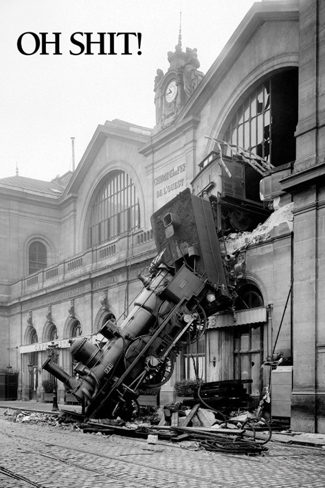 Oh Shit Train Posters Train Photo