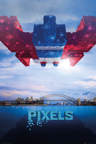 Plakat Pixels - Galaga | Poster an der Wand | 3+1 GRATIS | Europosters