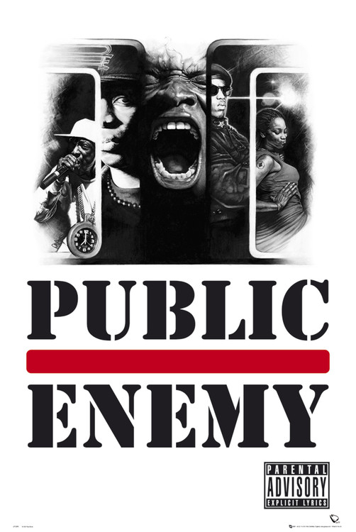 Plakat Public Enemy - Group | Poster an der Wand | 3+1 GRATIS | Europosters