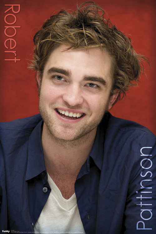 Plakat ROBERT PATTINSON - red | Poster an der Wand | 3+1 GRATIS ...