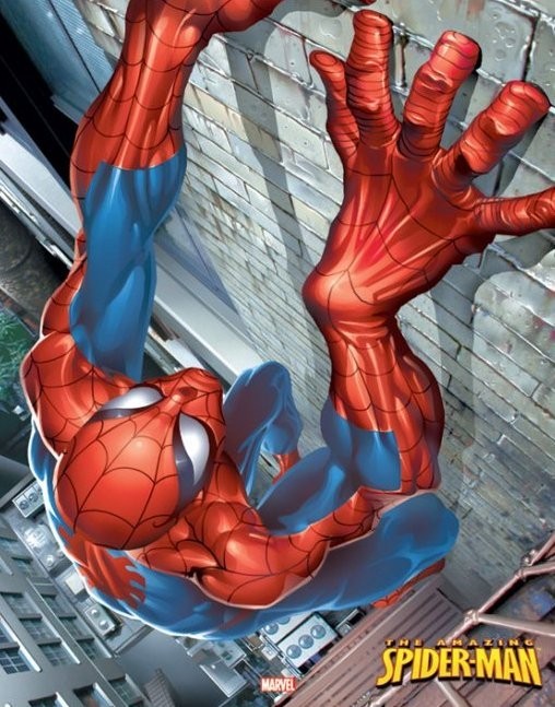 Poster, Quadro SPIDER-MAN - climbing | Poster sul muro | 3+1 GRATIS ...