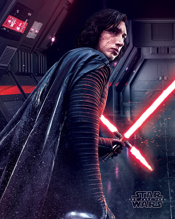 Plakat Star Wars: Die letzten Jedi - Kylo Ren Rage | Poster an der Wand ...