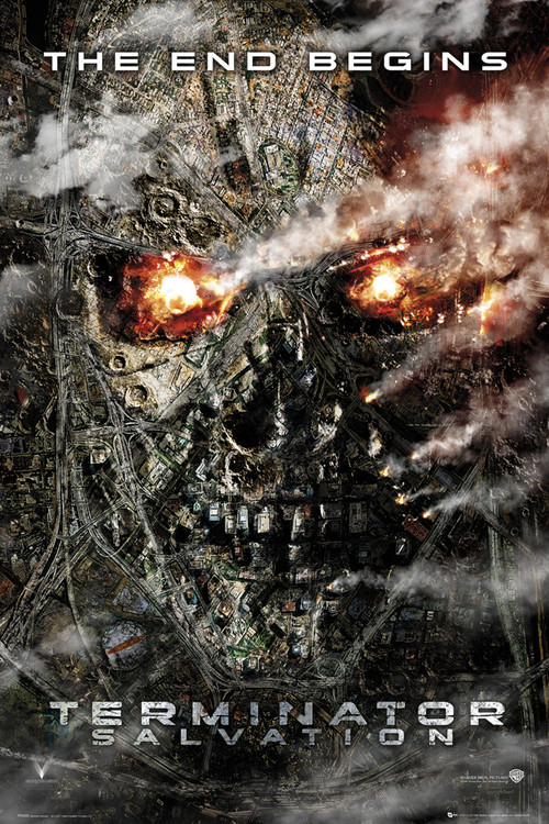 Poster, Quadro TERMINATOR SALVATION - end | Poster sul muro | 3+1 ...