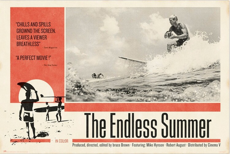 Plakat The Endless Summer | Poster an der Wand | 3+1 GRATIS | Europosters