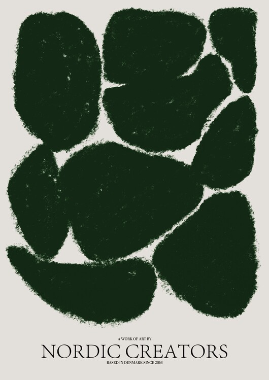 Poster, Quadro Things fall apart - Green, Nordic Creators | Poster sul ...