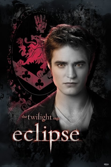 Plakat TWILIGHT ECLIPSE - edward crest | Poster an der Wand | 3+1 ...