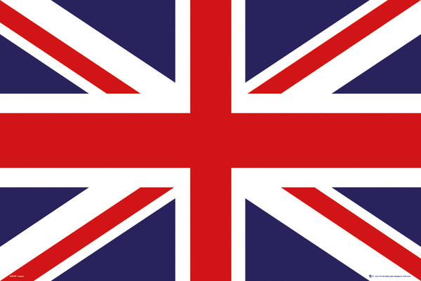 Plakat Union flag | Poster an der Wand | 3+1 GRATIS | Europosters