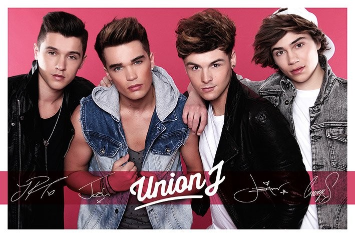 Union J - Pink Poster, Plakat | Kaufen bei Europosters