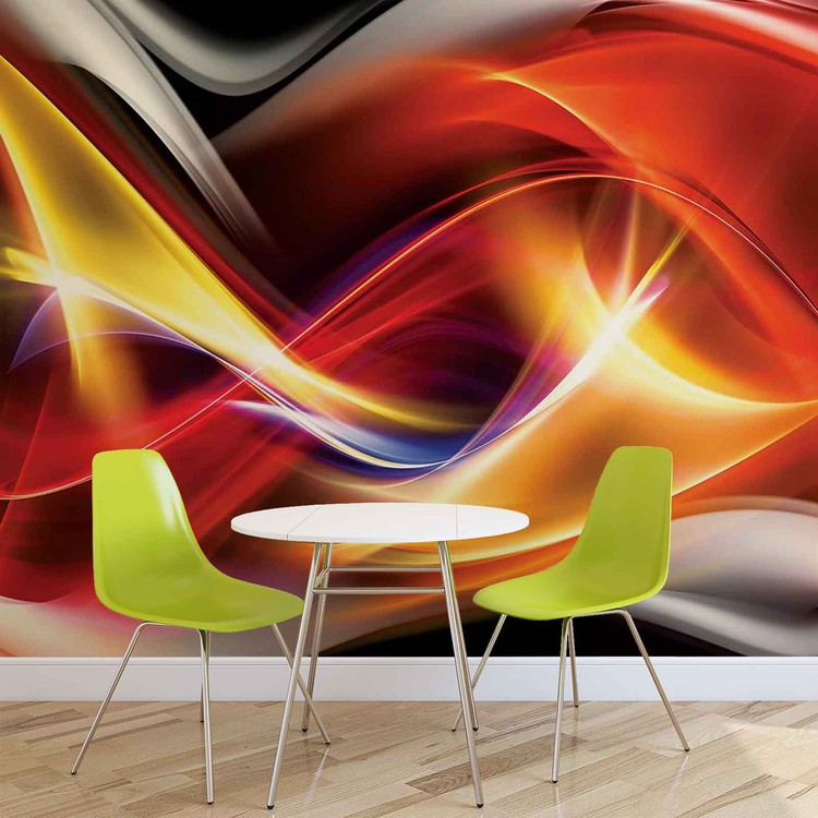 Art abstrait Poster Mural, Papier peint | Europosters