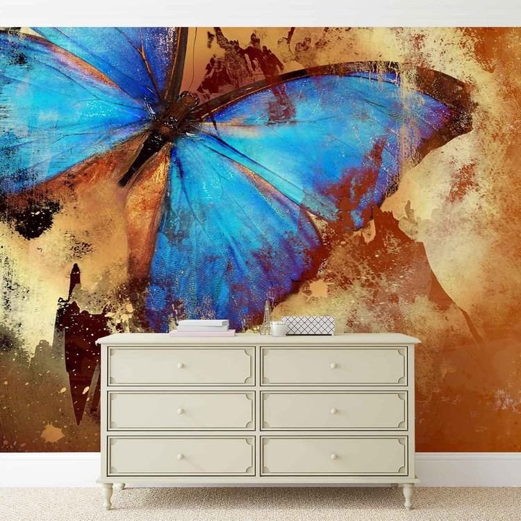 Art Papillon Poster Mural, Papier peint | Acheter-le sur Europosters.fr