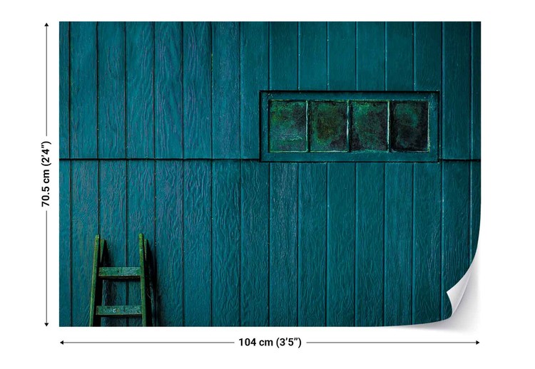 Blue And Green Poster Mural, Papier peint | Acheter-le sur Europosters.fr