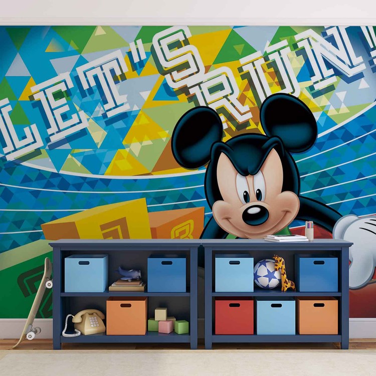 Disney Mickey Mouse Poster Mural, Papier peint | Acheter-le sur ...