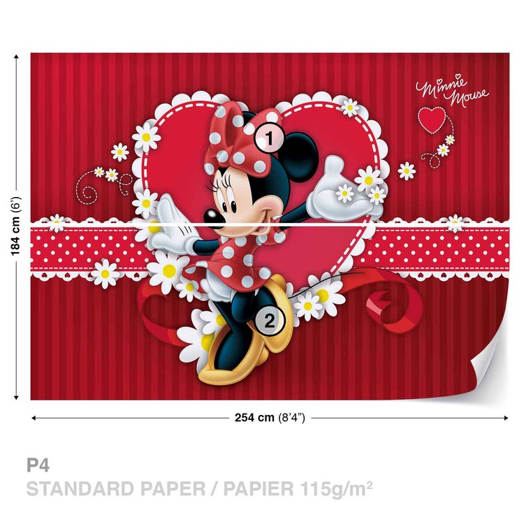 Disney Minnie Mouse Poster Mural, Papier peint | Acheter-le sur ...