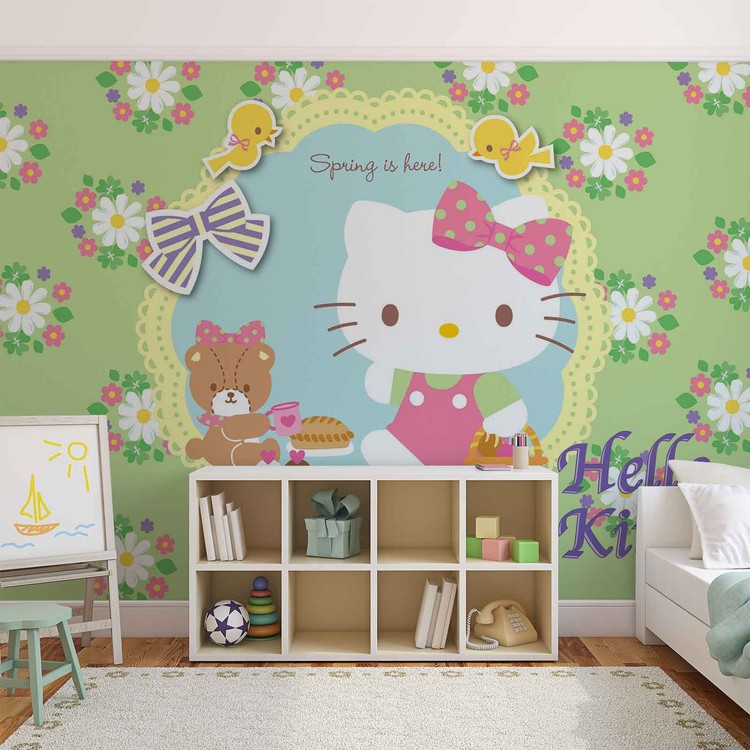 Hello Kitty Poster Mural, Papier peint | Acheter-le sur Europosters.fr