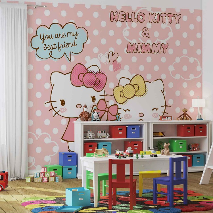 Hello Kitty Poster Mural, Papier peint | Acheter-le sur Europosters.fr