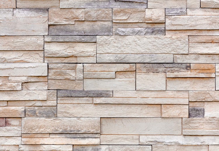 Light Stone Wall Texture Poster Mural, Papier peint | Acheter-le sur ...