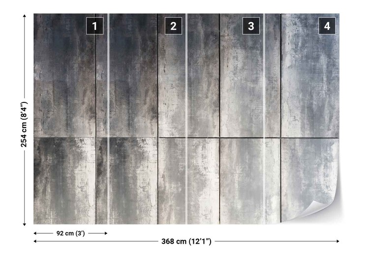 Metal Wall Poster Mural, Papier peint | Acheter-le sur Europosters.fr