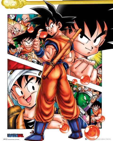 Dragon Ball - Collage Póster, Lámina | Compra en Posters.es