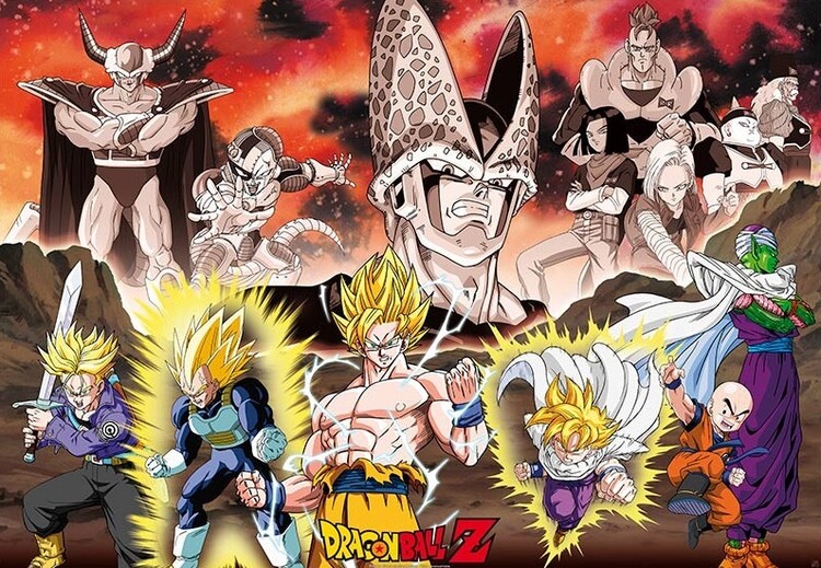 Dragon Ball - DBZ/ Group Cell Arc Póster, Lámina | Compra en Posters.es