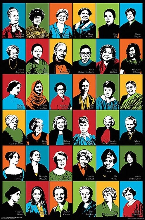 Feminist Icons Póster, Lámina | Compra en Posters.es