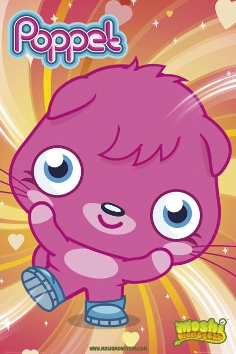 Moshi monsters - poppet Póster, Lámina | Compra en Posters.es