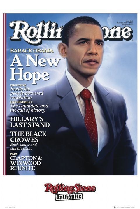 Rolling stone - obama Póster, Lámina | Compra en Posters.es