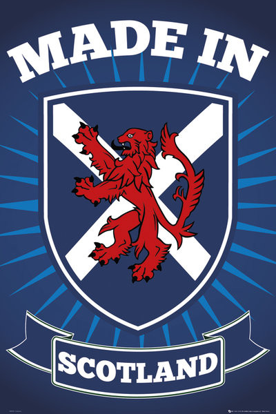Scotland made in Póster, Lámina | Compra en Posters.es