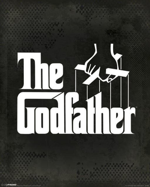 The Godfather - logo Póster, Lámina | Compra en Europosters