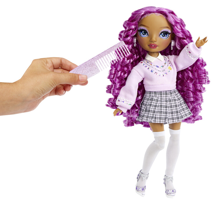 Jucărie Rainbow High New Friends Fashion Doll- Lilac Lane (Purple ...