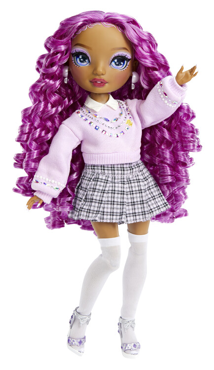 Jucărie Rainbow High New Friends Fashion Doll- Lilac Lane (Purple ...
