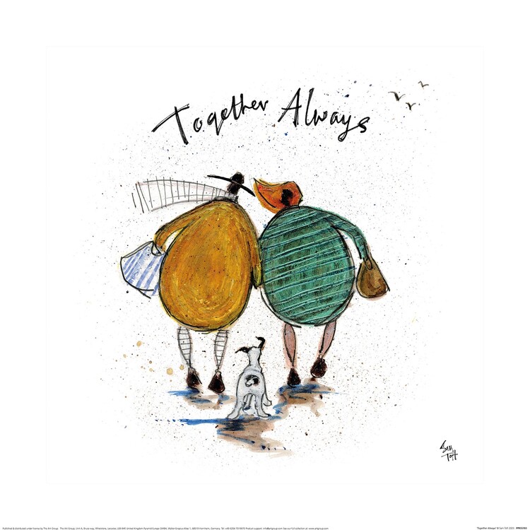 Art Print Sam Toft - Together Always | Posters, Wall Art | Europosters