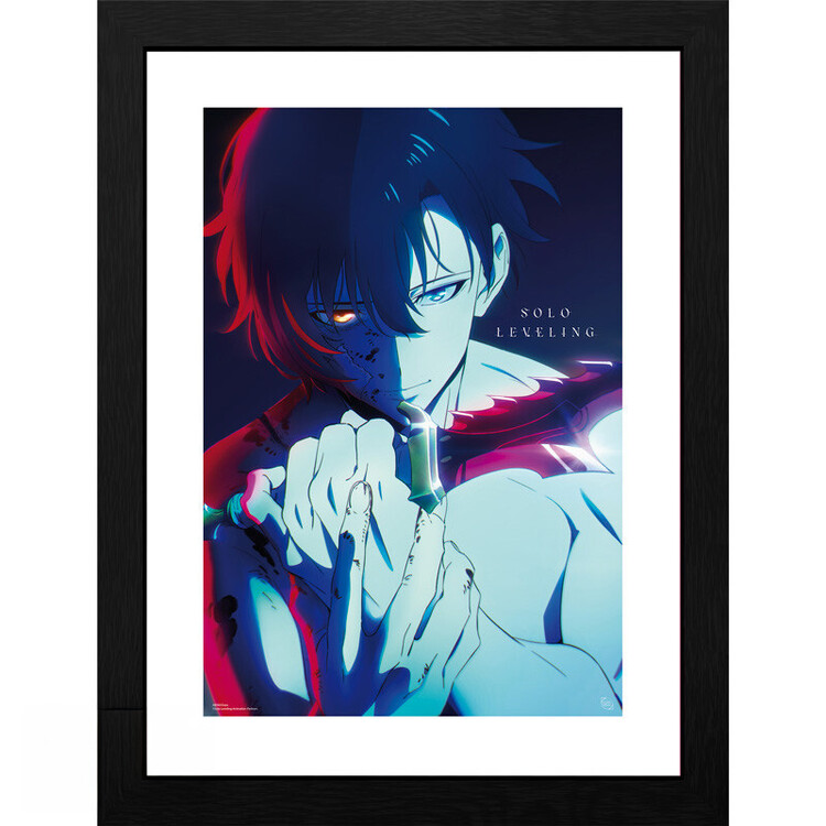 Solo Leveling - Jinwoo Framed poster | Buy at UKposters
