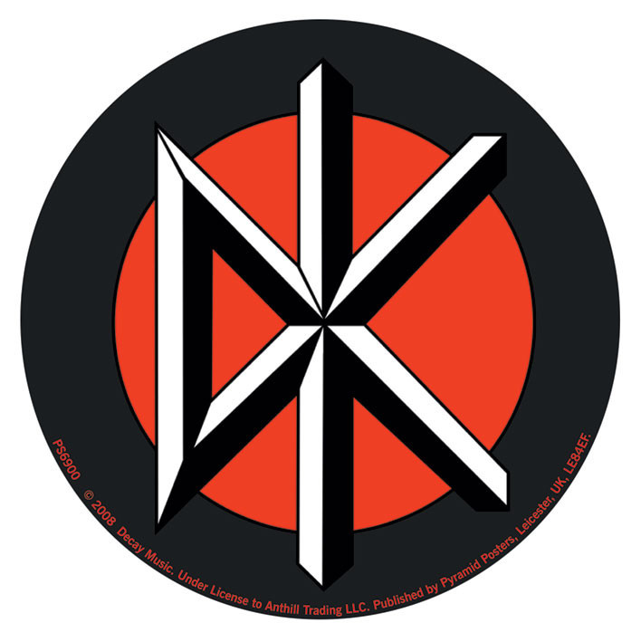 Stickers DEAD KENNEDYS - logo | Tips for original gifts