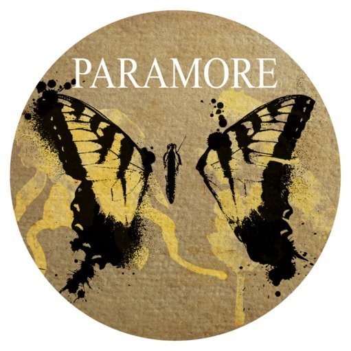Stickers PARAMORE - butterfly | Tips for original gifts