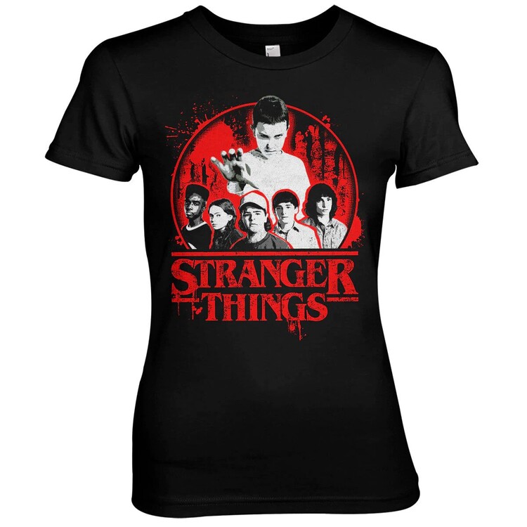 T-Shirt Stranger Things - Distressed Logo | Originelle Geschenkideen ...